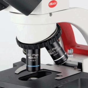 Motic BA-210 RED Biological Microscope - PT Cyber Teknologi Nusantara
